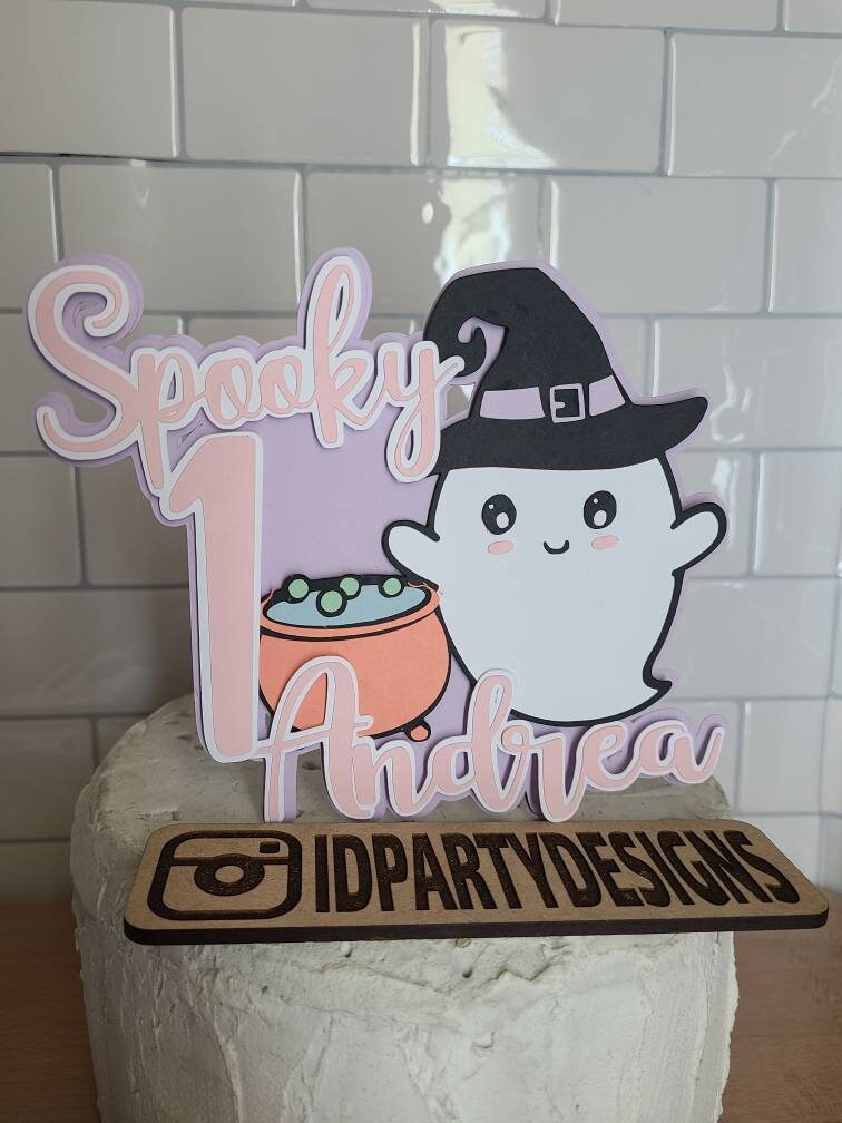 PASTEL SPOOKY 1 2 SPOOKY 1st 2nd Halloween Pastel Birthday - Etsy