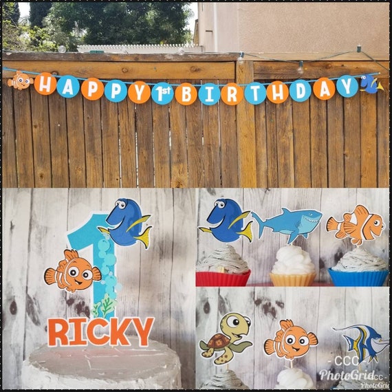 Nemo Theme Centerpieces Kara's Party Ideas Finding Dory Under The Sea