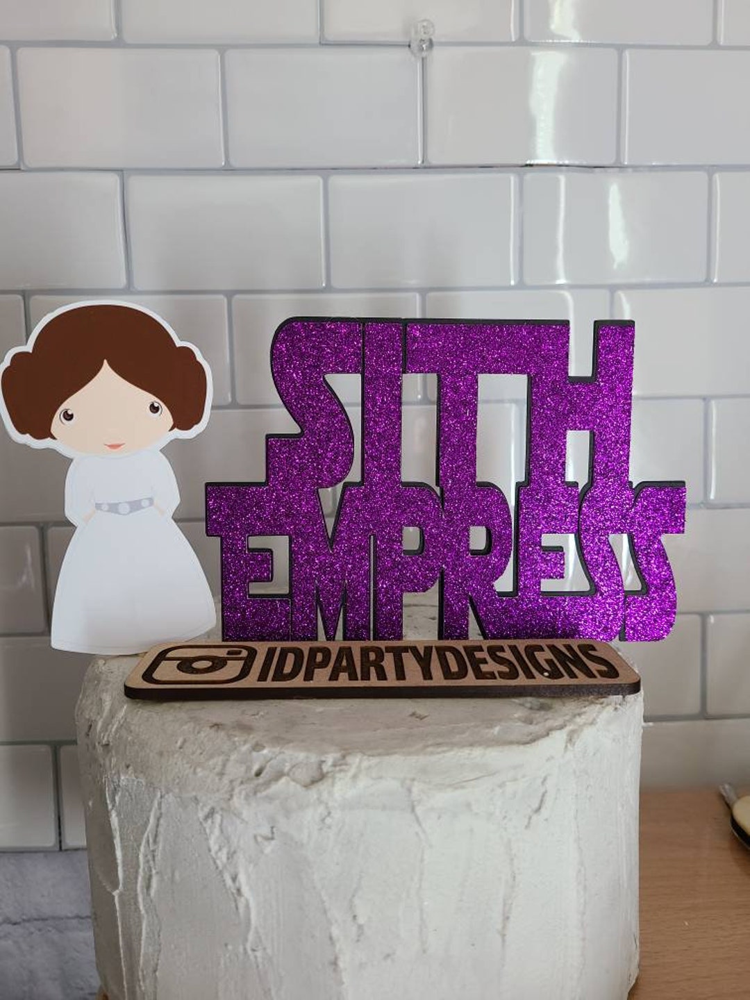 STAR WARS BABY Sith Empress Shower Cake Topper Jedi Princess Princess ...