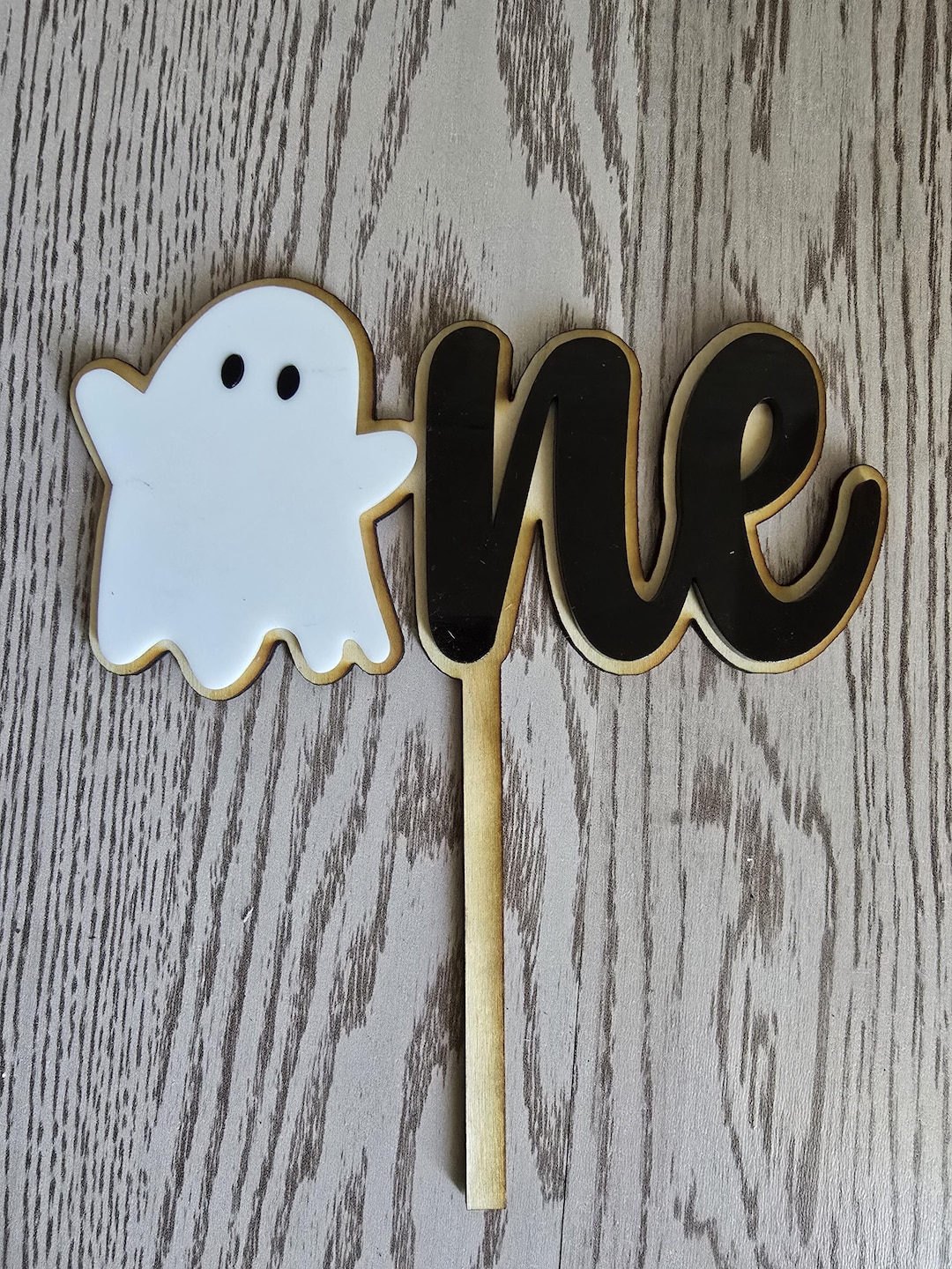 SPOOKY ONE One Spooky Dude One Spooky Girl Acrylic Ghost Halloween Boho ...