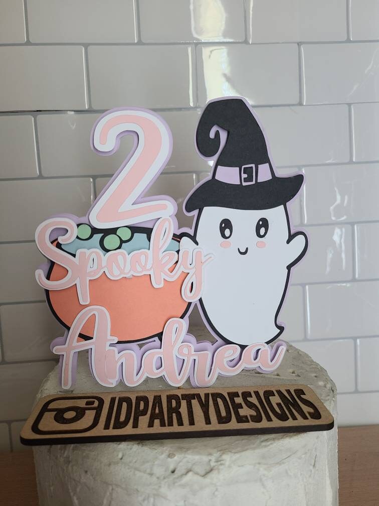 PASTEL SPOOKY 1 2 SPOOKY 1st 2nd Halloween Pastel Birthday - Etsy