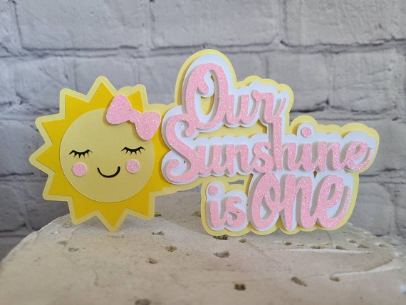 OUR SUNSHINE MY Sunshine Sun 1st Birthday My Only Sunshine - Etsy