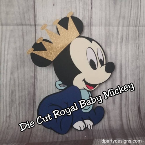 Royal Prince Mickey Mouse Party Backdrop Little Prince Mickey | Etsy