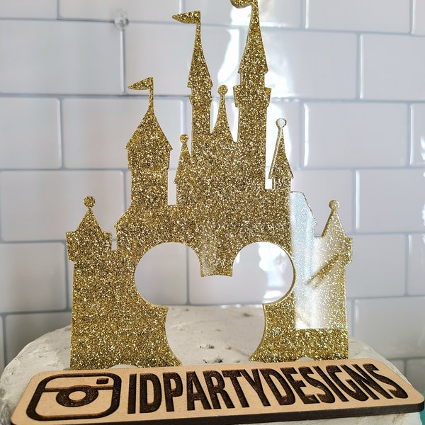 Minnie Mouse Castle Cake Topper - Etsy