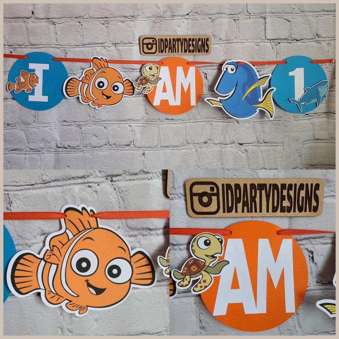FINDING NEMO DORY Banner Disney Finding Dory Just Keep - Etsy