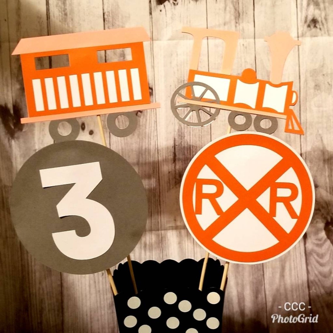 3D TRAIN CENTERPIECE Girl Train Party Girly Train Pop up Train - Etsy