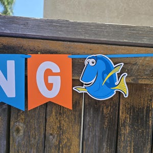 FINDING NEMO DORY Banner Disney Finding Dory Just Keep Swimming Marlin ...