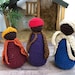 Complete Multicultural Nativity Set Unique Crocheted Nativity Black ...