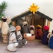 Complete Multicultural Nativity Set Unique Crocheted Nativity Black ...