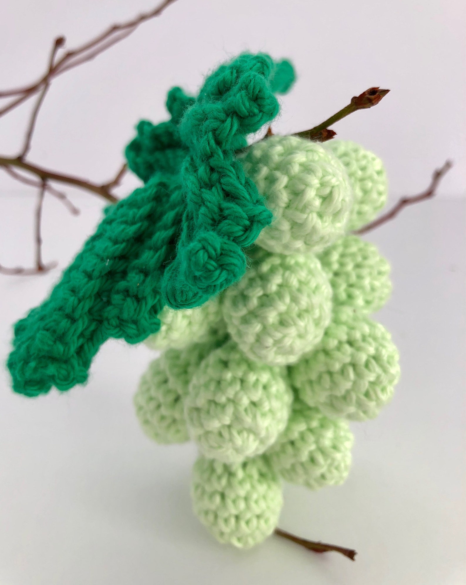 Crochet Grapes Soft Toy Grapes Pretend Kitchen Play Food - Etsy