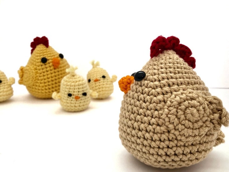Crochet Easter Chick Crochet Chicken Easter Soft Toy Chicken - Etsy
