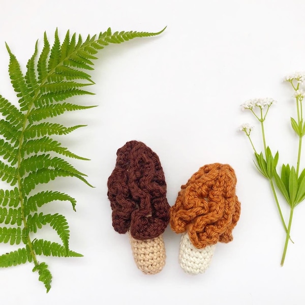 Crochet Morel - Etsy