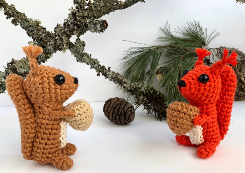 Squirrel Soft Toy Squirrel Plushie Stuffed Squirrel Toy | Etsy