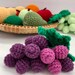 Crochet Grapes Soft Toy Grapes Pretend Kitchen Play Food - Etsy