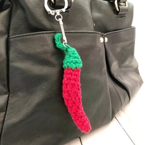 Hot Pepper Soft Toy Crocheted Chili Pepper Pretend Play Kitchen Toy Hot ...
