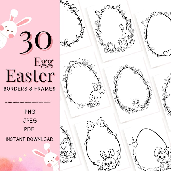 Easter Border - Etsy