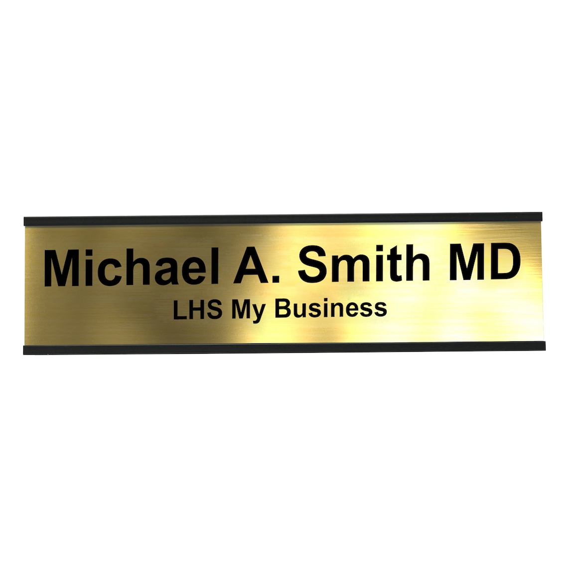 Aluminum Wall Nameplate Holder: 2x8, 2x10, 2x12 Custom Sign Frame - Etsy