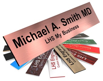 Custom Engraved 2x10 Name Plate / Personalized Customized Wall - Etsy