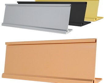 Wall Nameplate Holder Rose Gold Aluminum for 2x8 2x10 2x12 | Etsy