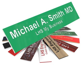 Green Name Plate - Etsy