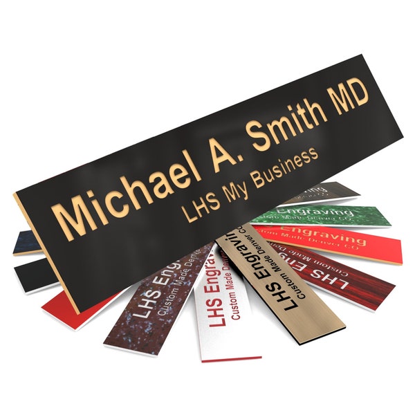 Gold Sign on Front Desk - Etsy