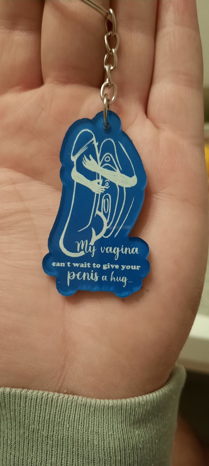 Naughty Keychains for Adults Valentine's Day Gift vagina | Etsy