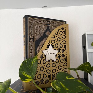 Wooden Quran Stand | Book Stand | Book Decoration | Eid Gift | Ramadan ...