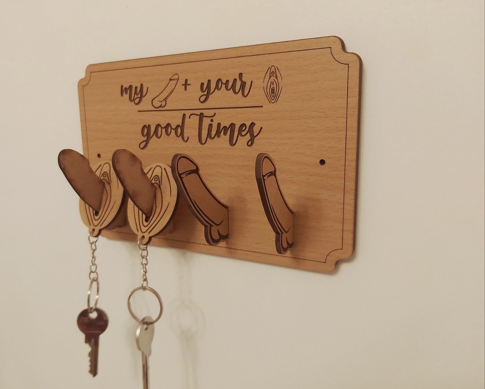 Naughty Keychains Key Holdervalentine's Day Gift for | Etsy