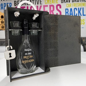 Wooden Mini Bar Box | Portable Mini Bar | Laser Cut Mini Bar | Mini Bar ...