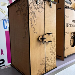 Portable Mini Bar Box File for Laser Cut I Mini Bar | Mini Bar Gift ...