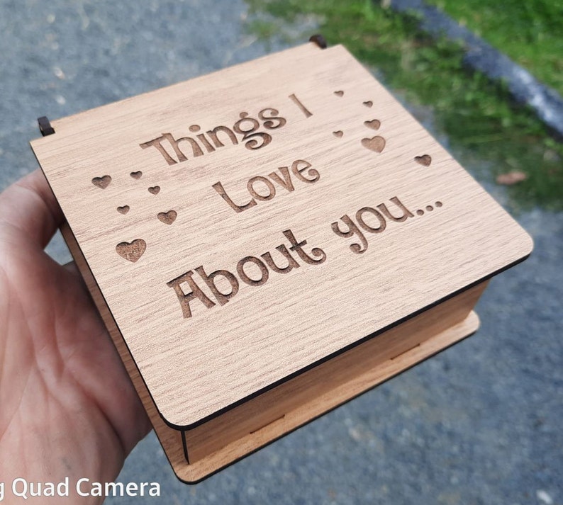Love Box Things I Love About You Valentine's Day Gift - Etsy