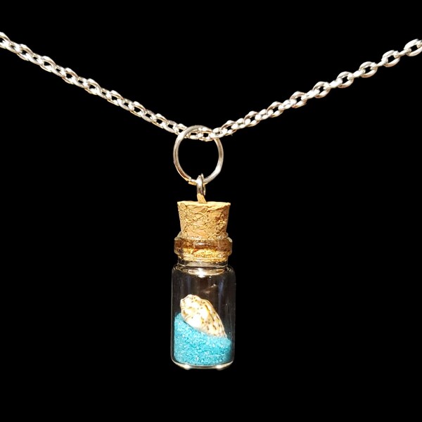 Sand Bottle Necklace - Etsy
