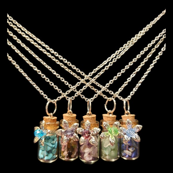 Mini Bottle Necklace - Etsy