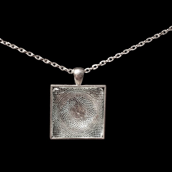 Square Pendant - Etsy
