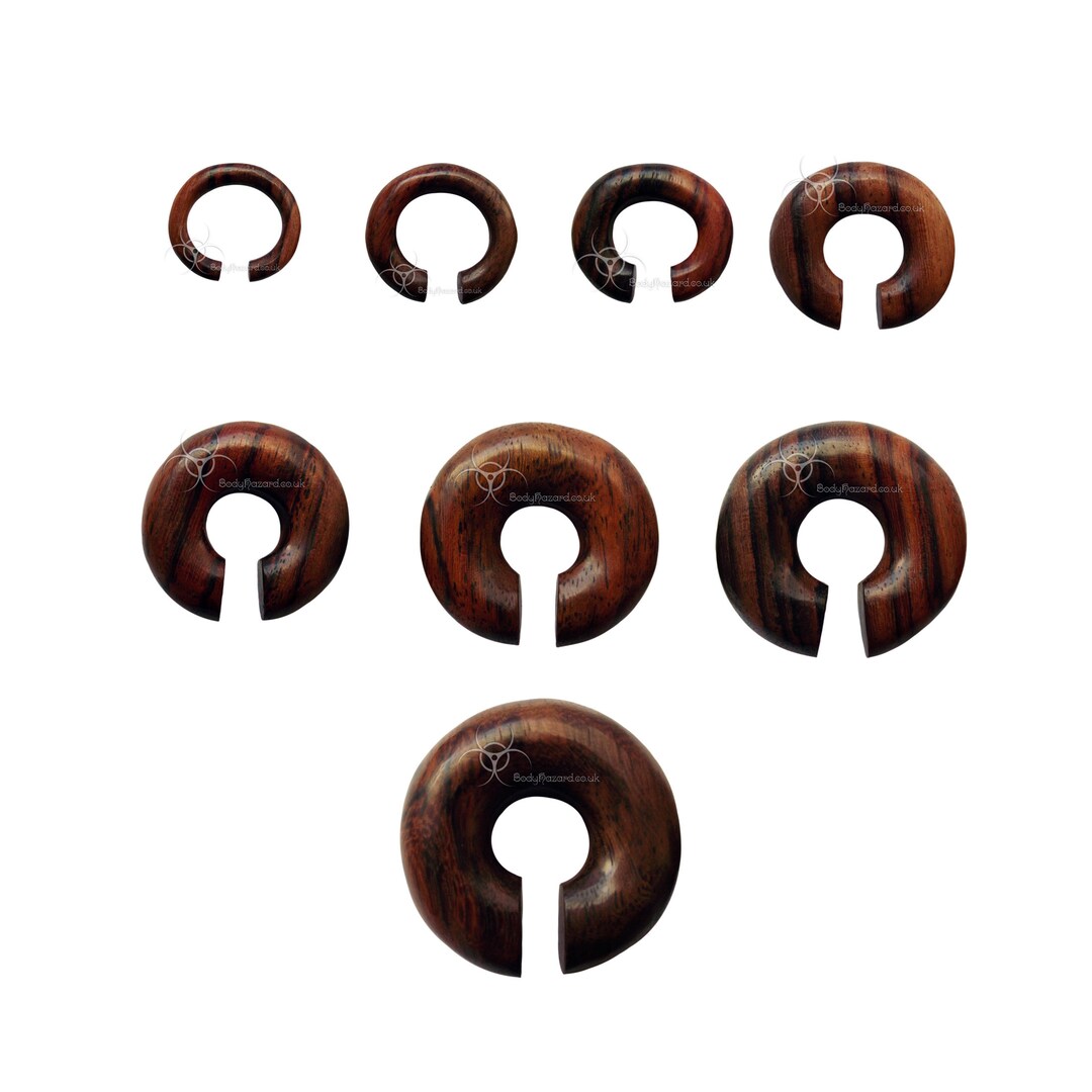 Sono Wood Ear Plug Ring: Organic Stretched Lobe Gauge 1 Piece - Etsy