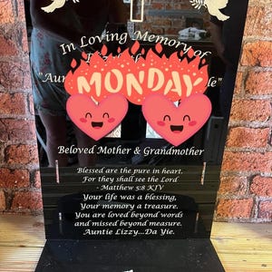 Temporary Headstone Large - Etsy UK