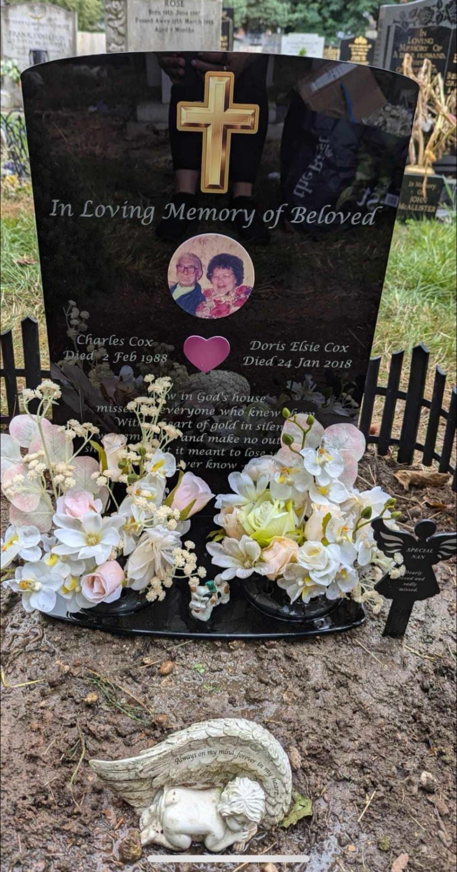 Temporary Headstone Large - Etsy