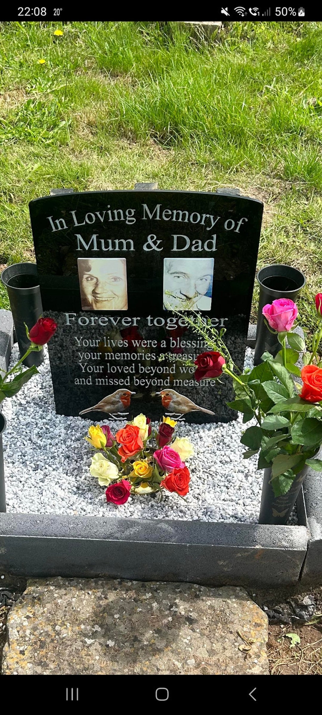 Temporary Headstone Large - Etsy