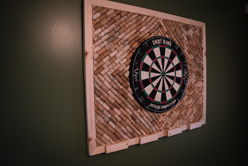 Cork Dart Board Backer!! Choose Any Custom Design! Includes Dart Board ...