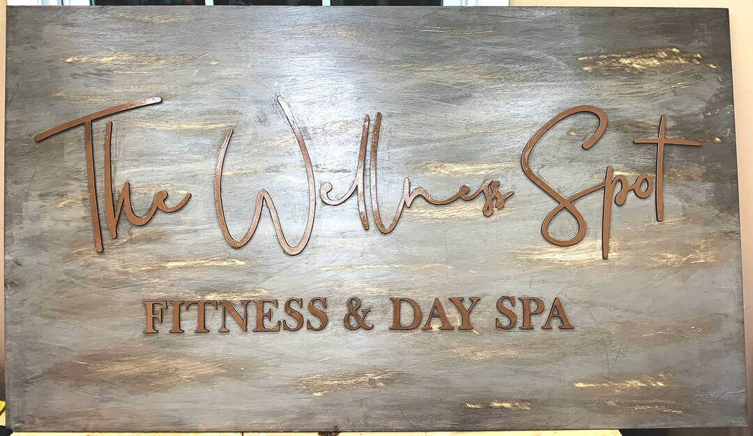 Logo Sign, Custom Store Logo Sign, Interior Exterior Sign, Handmade ...