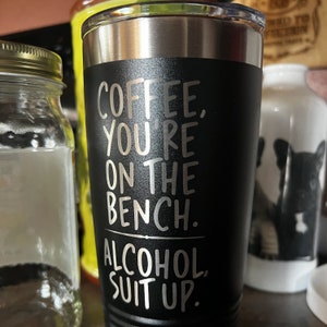 Alcohol Drink Theme Personalized Custom 20 Oz Insulated Travel Cups ...