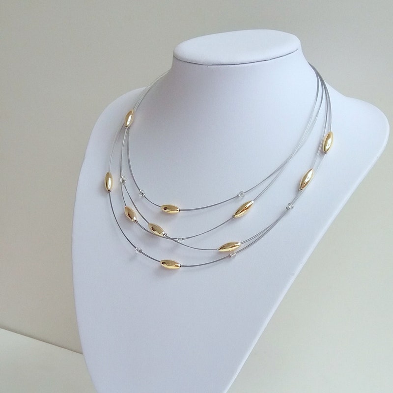 Multistrand Necklace - Etsy