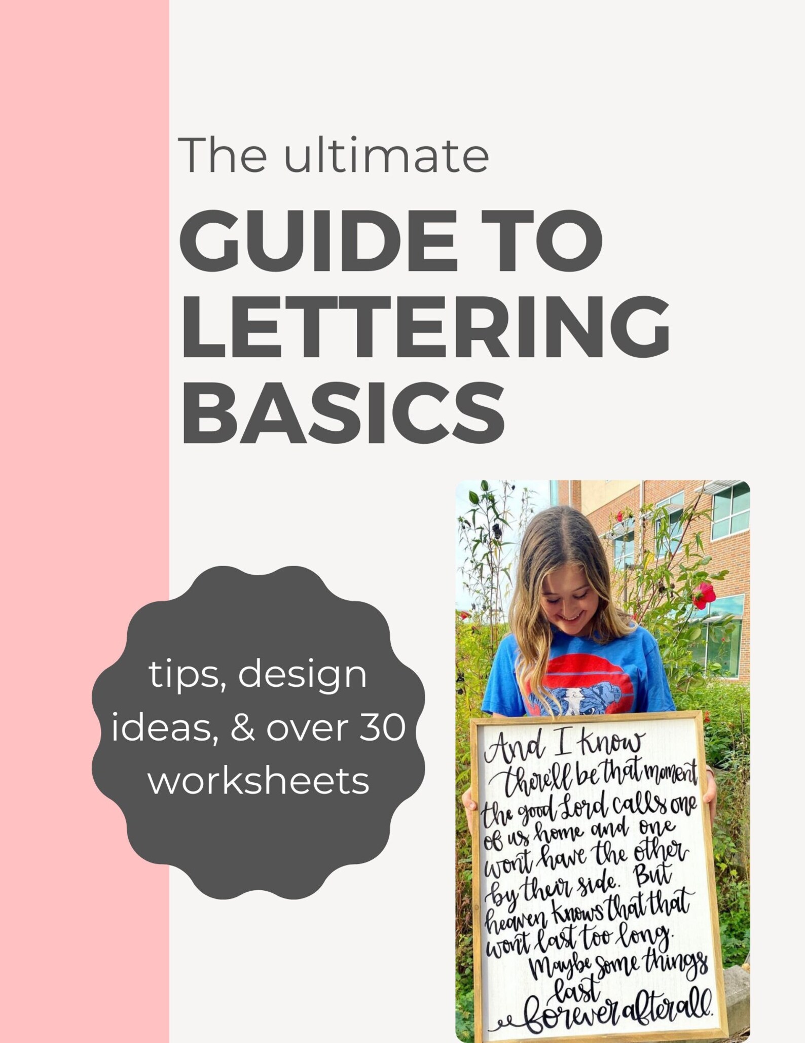 The Ultimate Guide to Lettering Basics Lettering Tutorial Printable ...