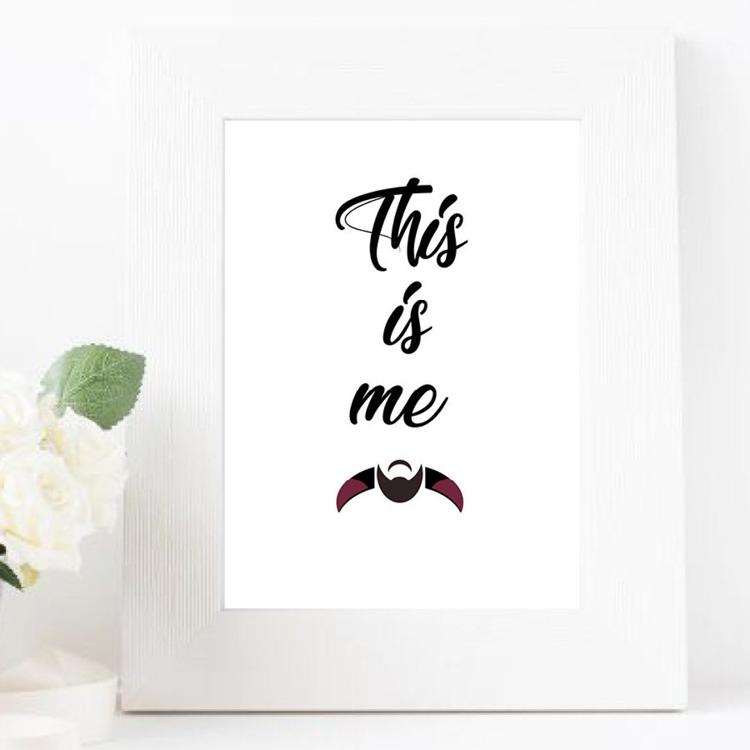 This is Me Quote Digital Download Printable Vertical - Etsy