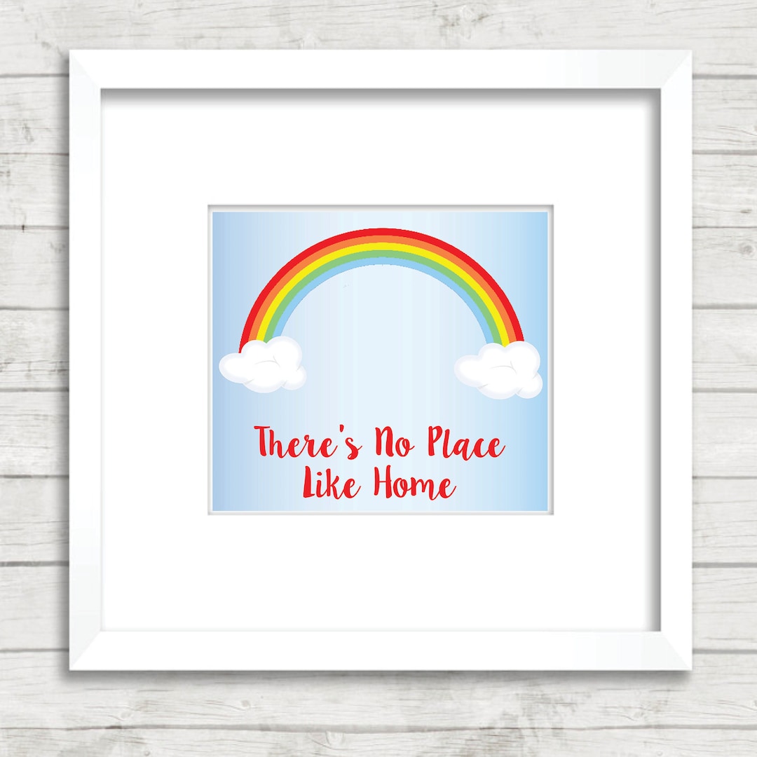 There's No Place Like Home Printable, Digital Download, Print, Oz ...