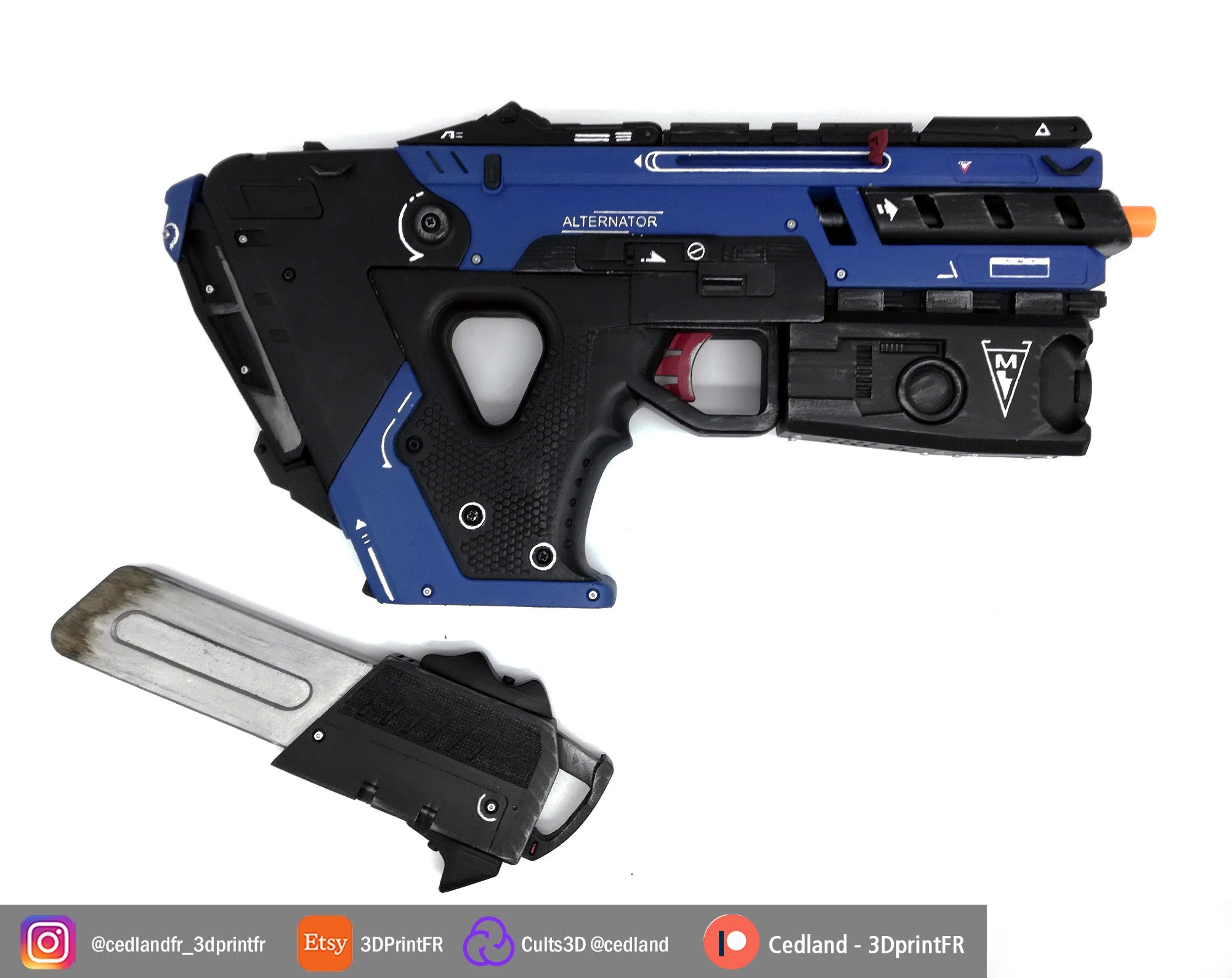 Alternator Rifle From Apex Legends Game Replica 1:1 Fan Art - Etsy Canada
