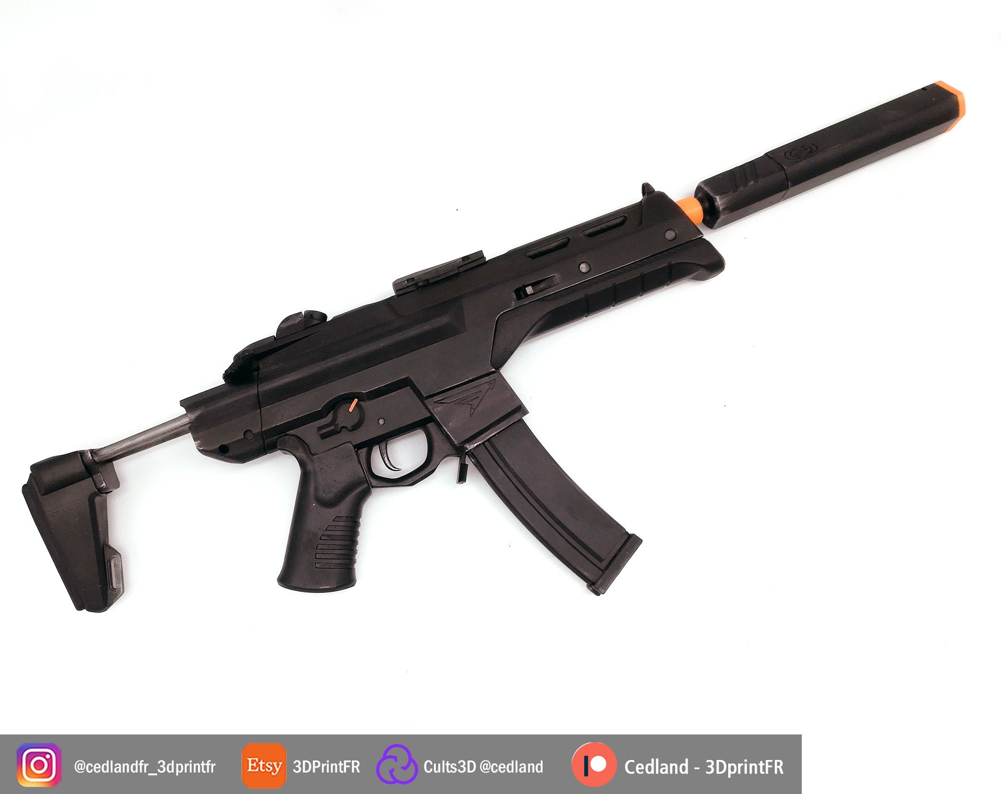 Valorant Game Spectre Submachine Gun Replica 1:1 Painted | Etsy Australia