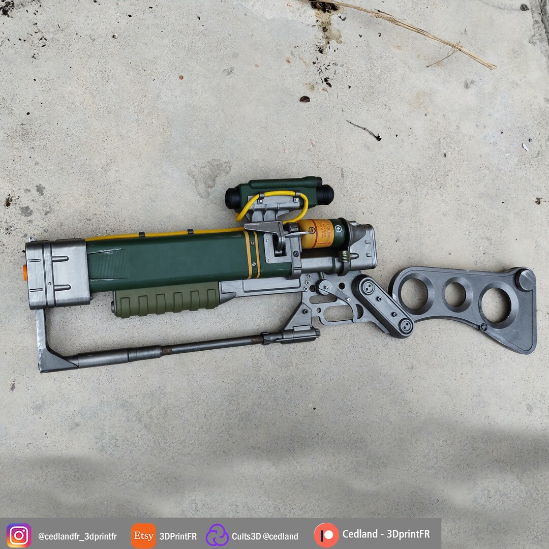 Custom Laser Rifle From Fallout Replica 1:1 Fan Art Prop - Etsy