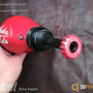 Pistolet Nuka Zapper de Fallout Nuka World Réplique 1:1 Fan Art prop ...