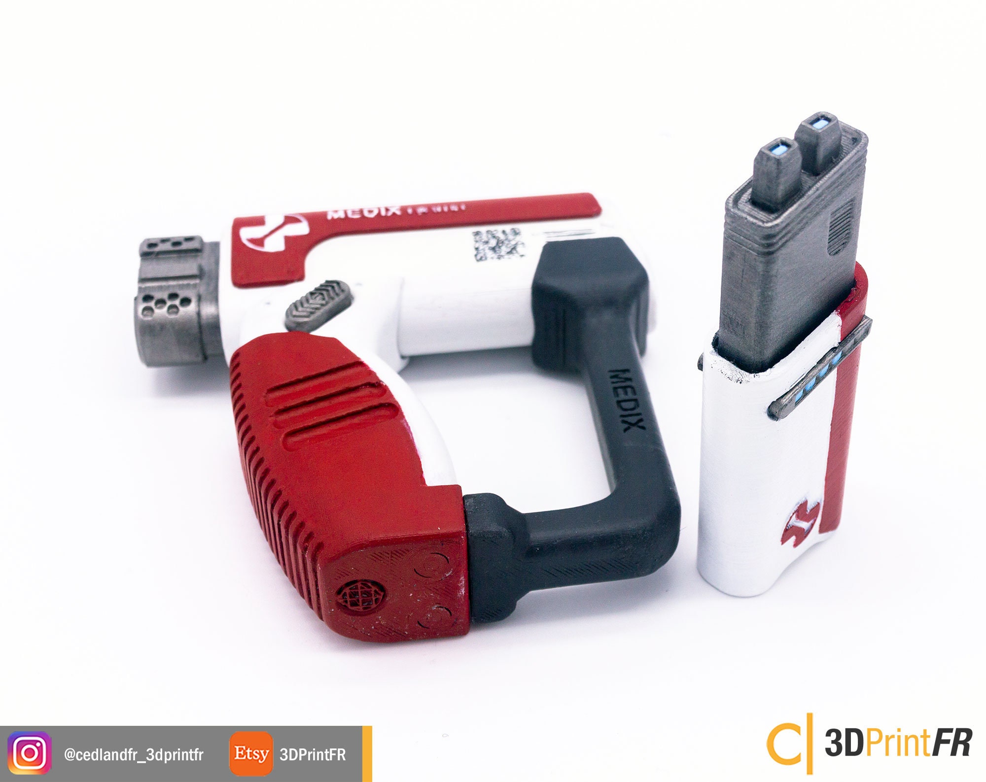 Apex Legends Game Medix Syringe Replica 1:1 Fan Art Prop - Etsy